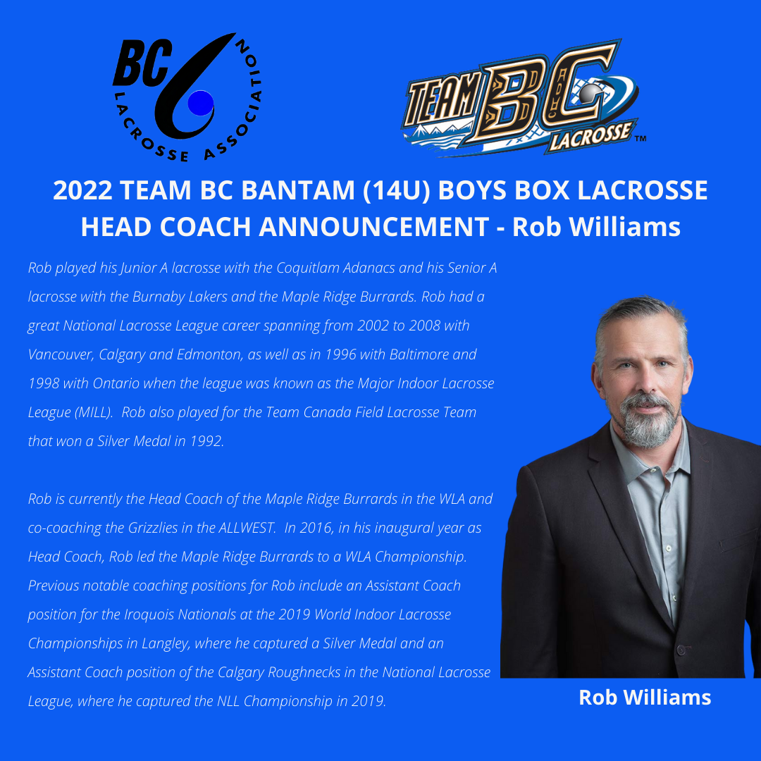 2022 Team BC | BC Lacrosse Association (BCLA)