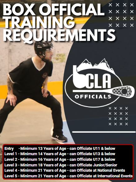 Box Lacrosse Officials Clinics | BCLA